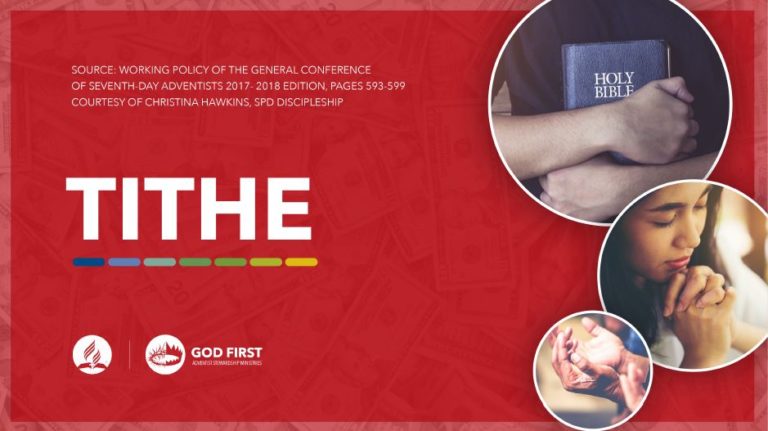 Tithe - Stewardship