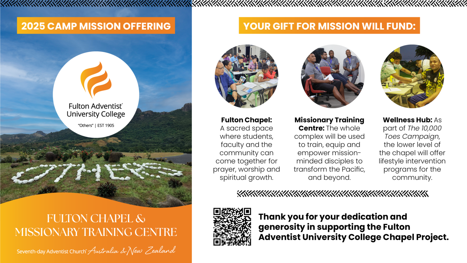 2025 Camp Mission Offering - Stewardship